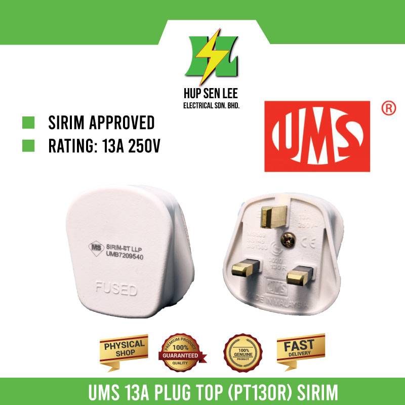 UMS 13A PLUG TOP (PT130R) SIRIM APPROVED